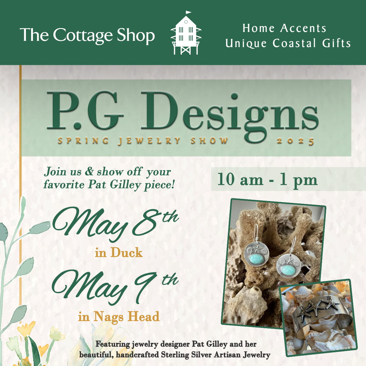 PG Designs Jewelry Show – The Cottage Shop