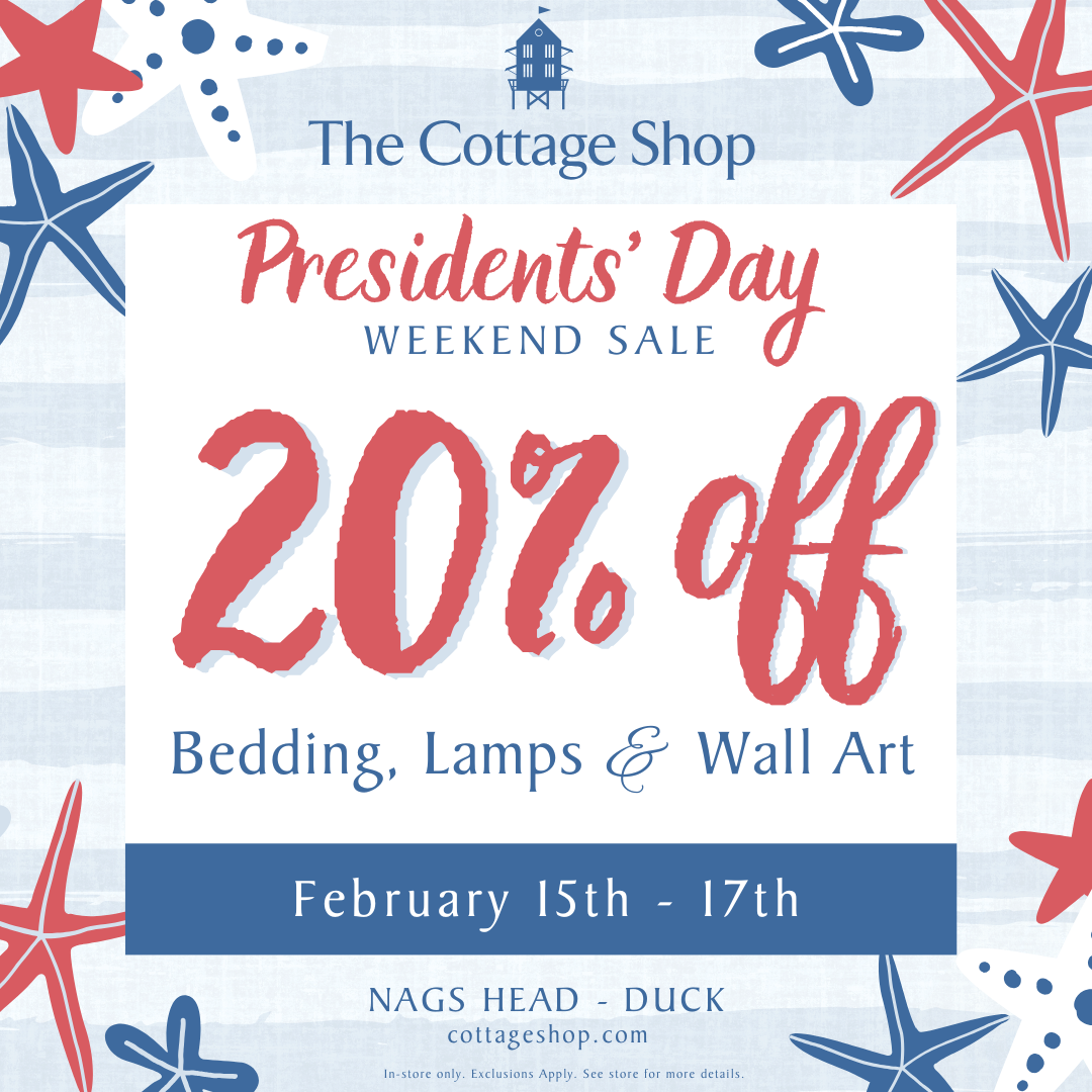 Presidents' Day Weekend Sale – The Cottage Shop